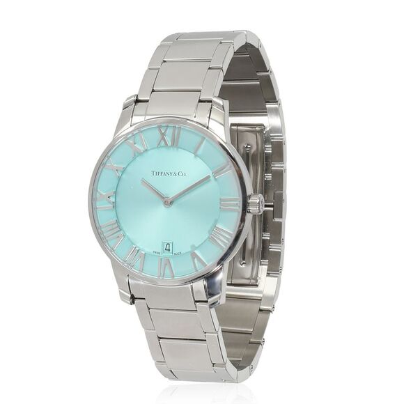 Tiffany & Co. | Accessories | Tiffany Co Atlas 63452769 Mens Watch In ...